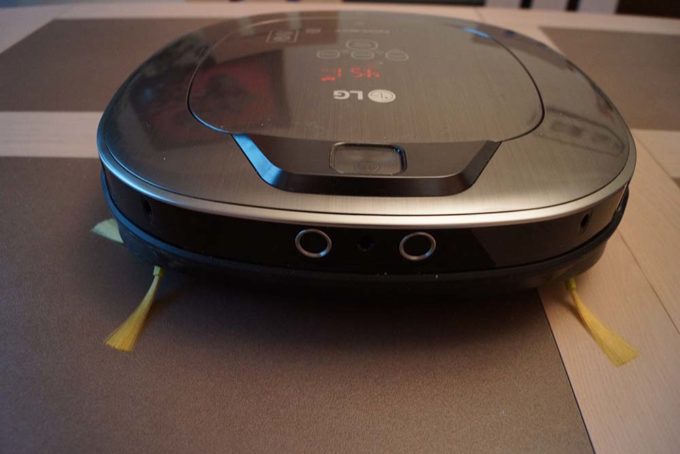 Test et avis de l'aspirateur robot LG Hom-Bot Square Turbo + (réf ...